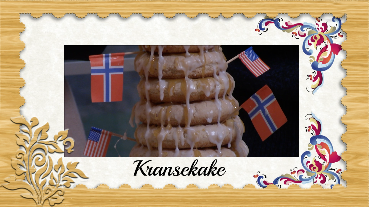 Kransekake Heritage Class and Kit - Norskedalen